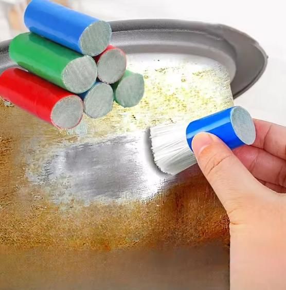 Magic Cleaning Stick Metal Rust Remover Pot Bottom Cleaner Scrubber Ki ...